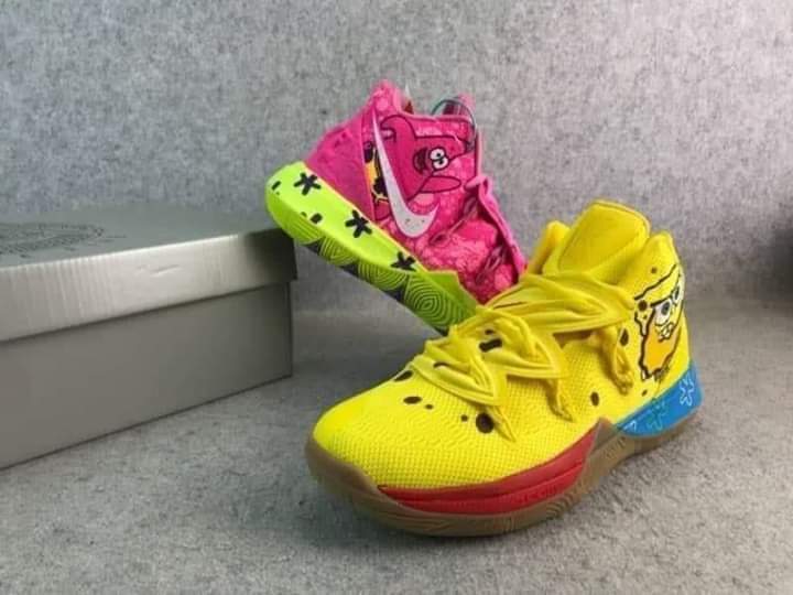 NIKE KYRIE X NICKELODEON "SPONGEBOB PATRICK" MISMATCH Shopee ...