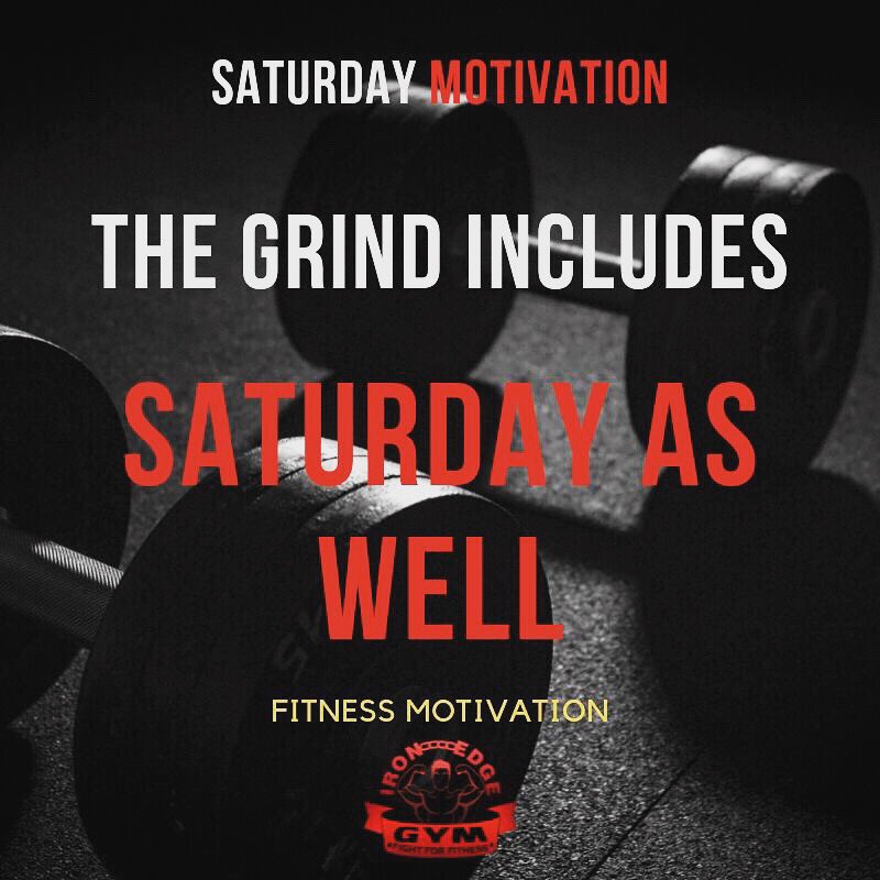 Saturday Fitness Motivation