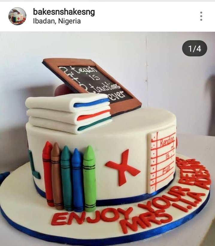 Retirement Cakes For Math Teachers