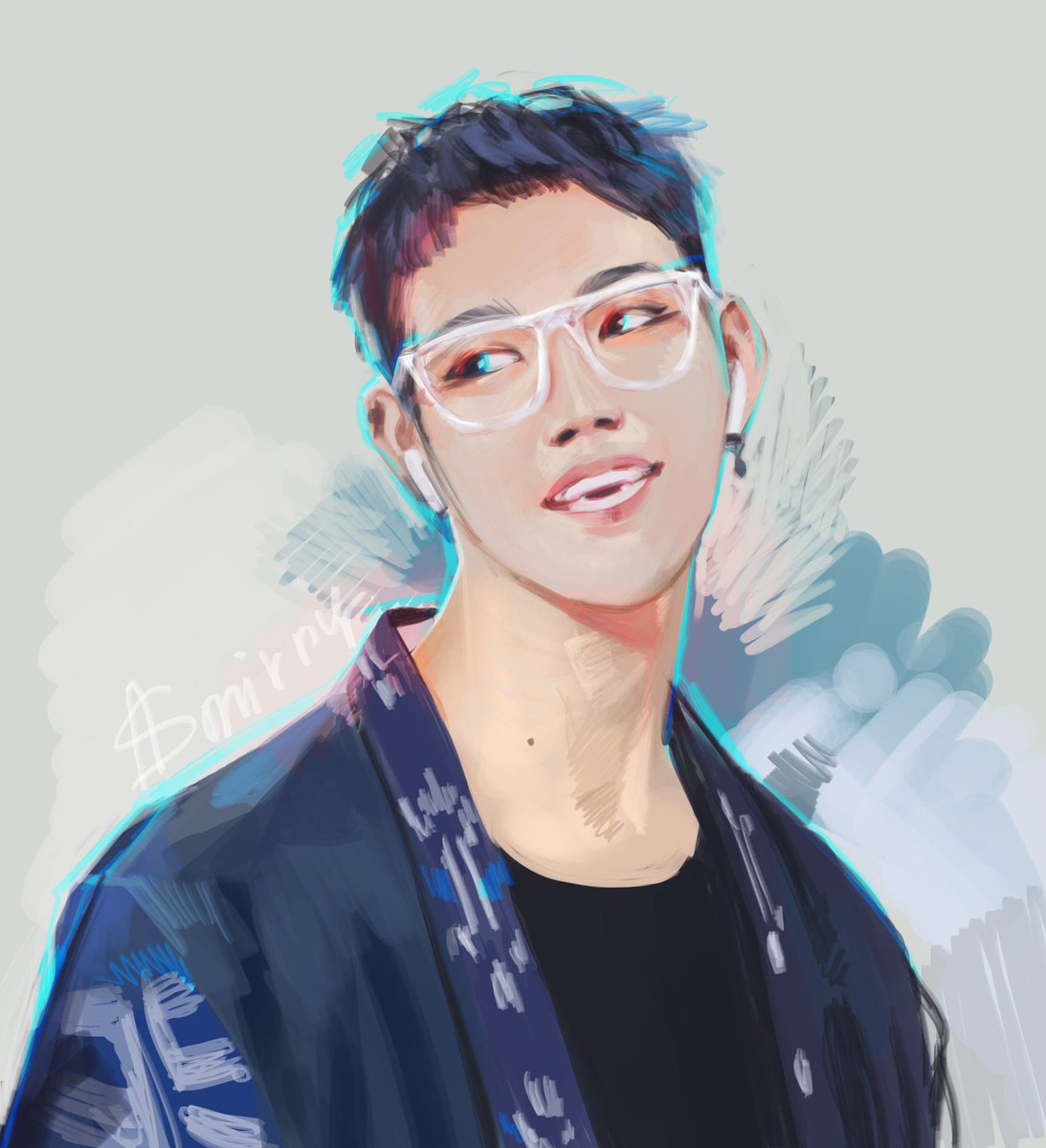 「#All_To_Action #ATEEZ #에이티즈 #홍중 #HONGJOO」|Smirnyのイラスト