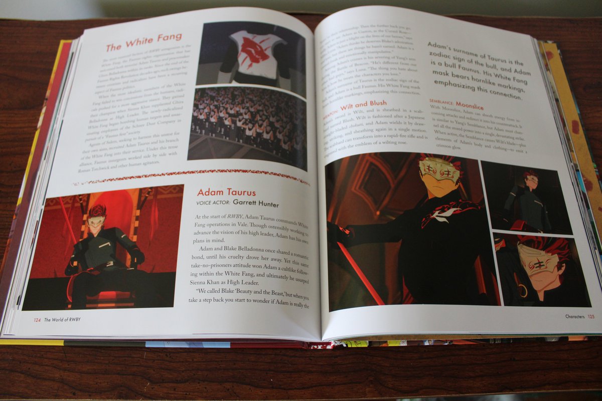 Raven's weapon and Semblance named in the World Of Remnant book: Omen ...