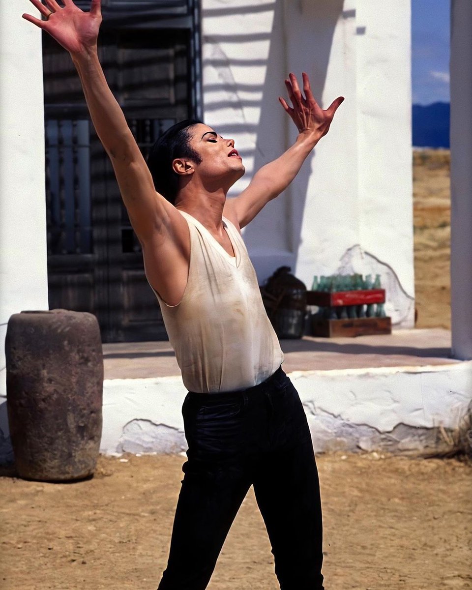 Michael Jackson In The Closet Photoshoot