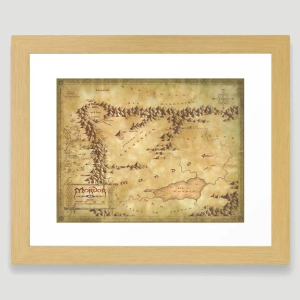 Mordor Map