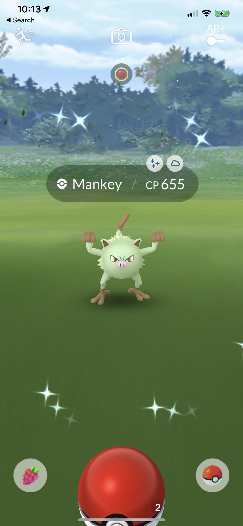 Shiny Mankey