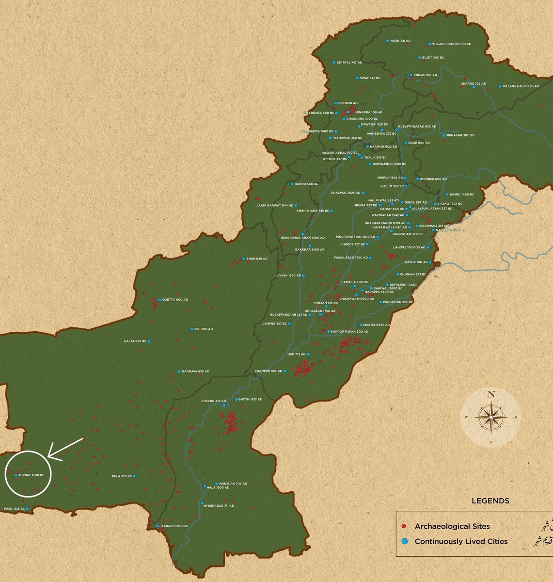 Jalalpur Jattan Gujrat Pakistan Map