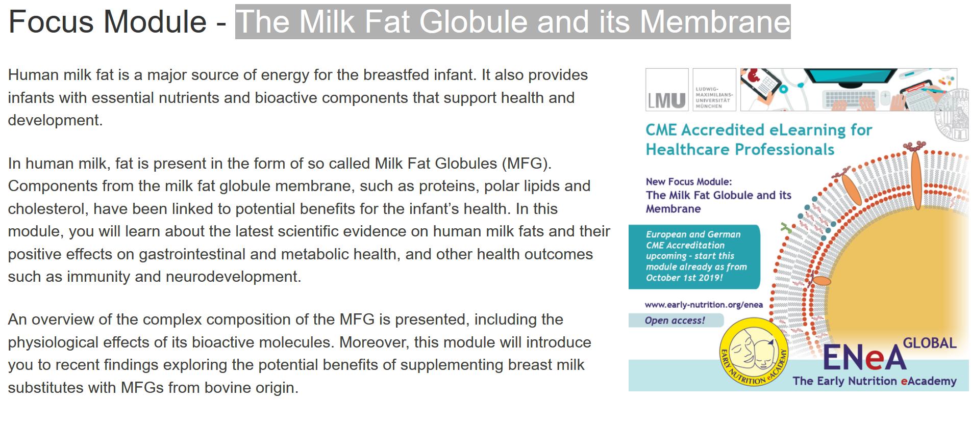 Fat Molecules In Milk