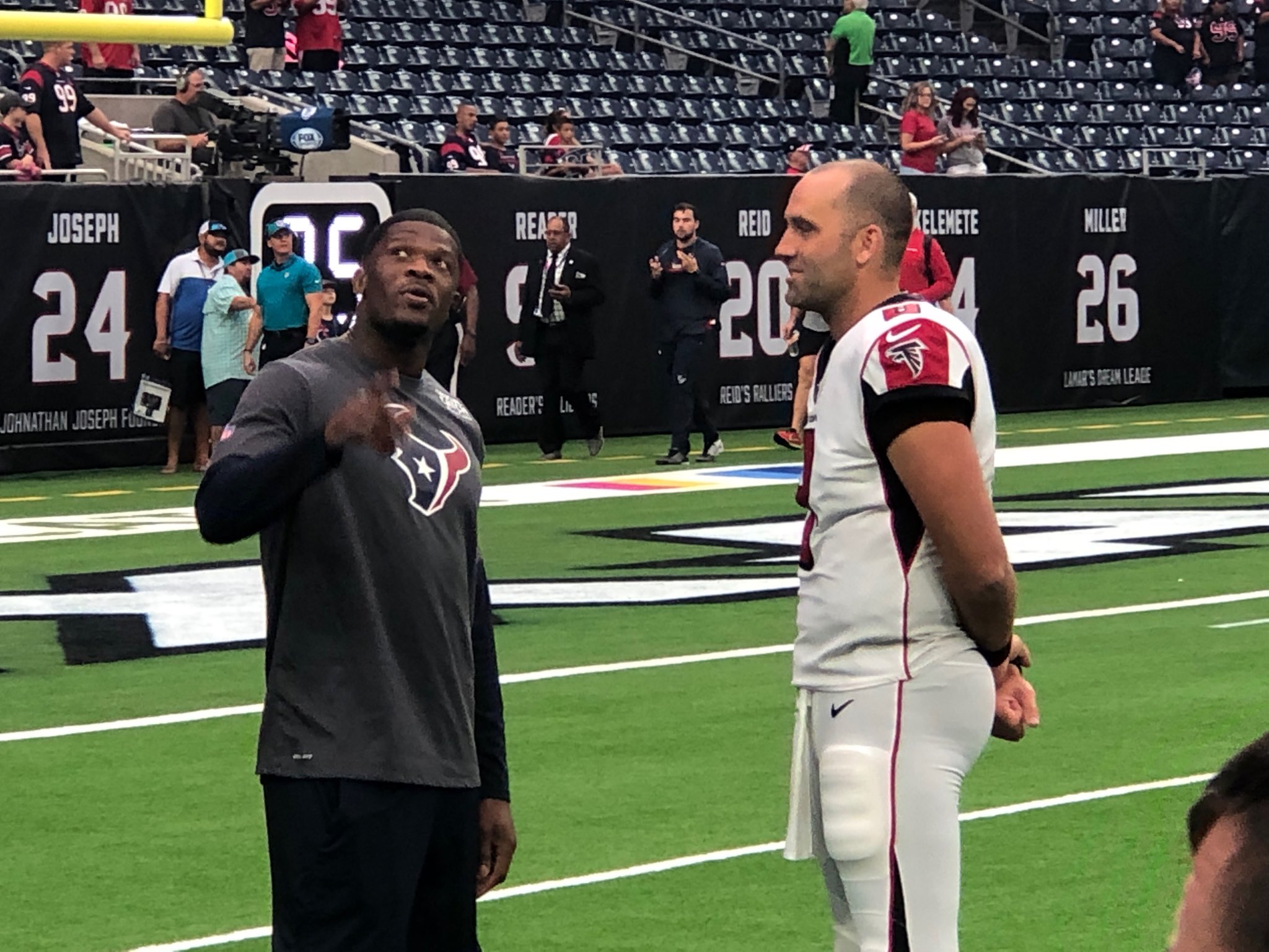 Andre Johnson Matt Schaub Fight