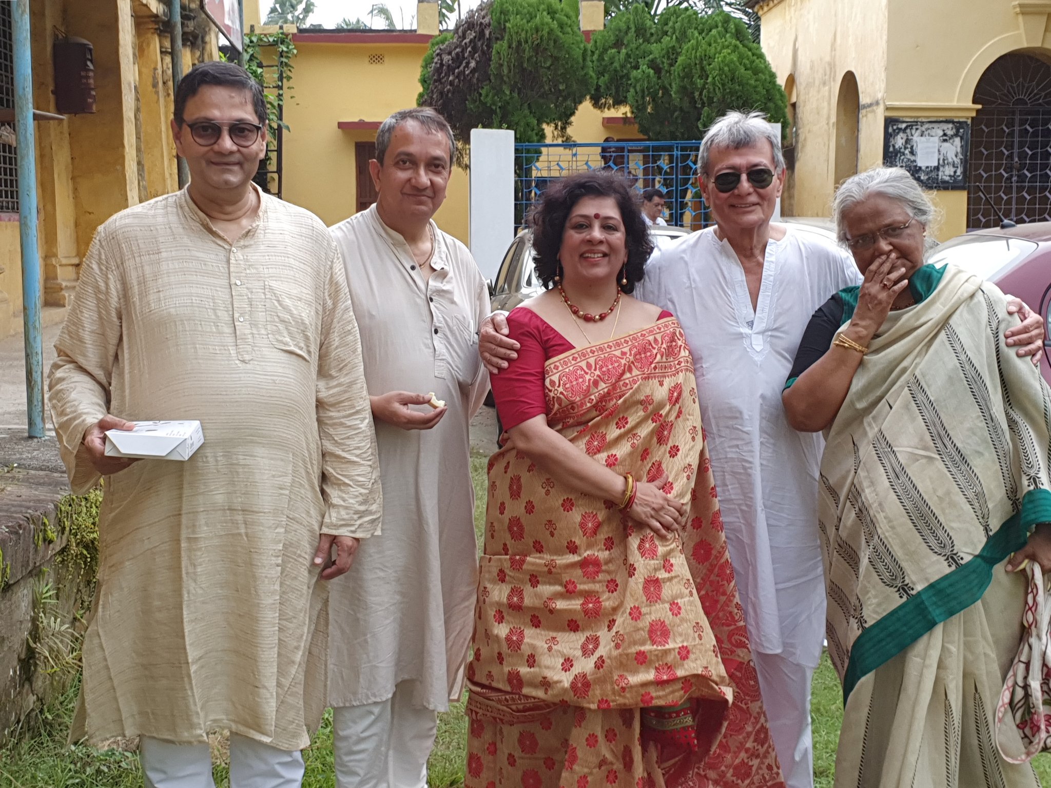 Subhash Chandra Bose With His Family