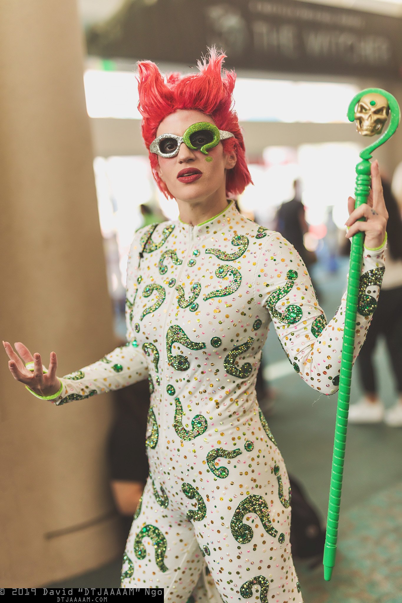 Riddler Cosplay Comic Con