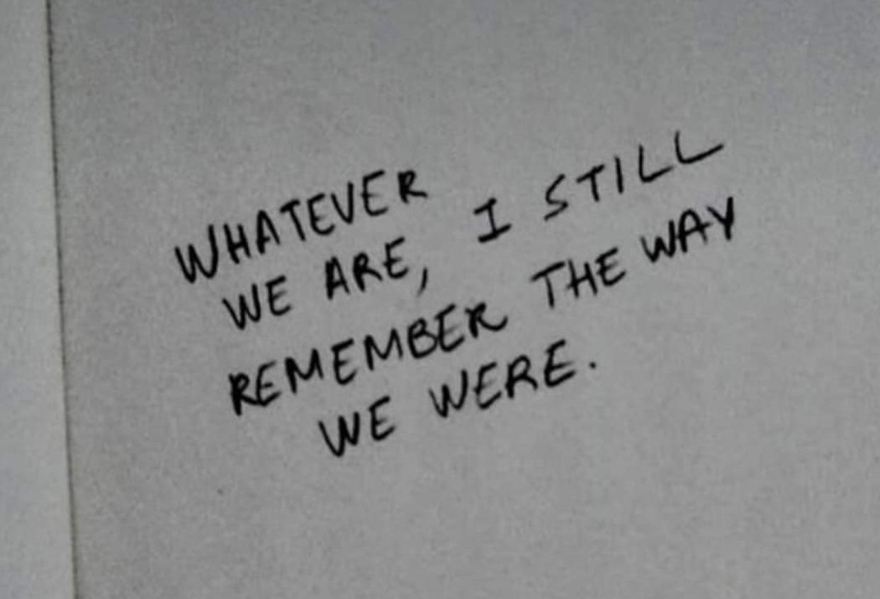 I Still Remember How We Started Talking