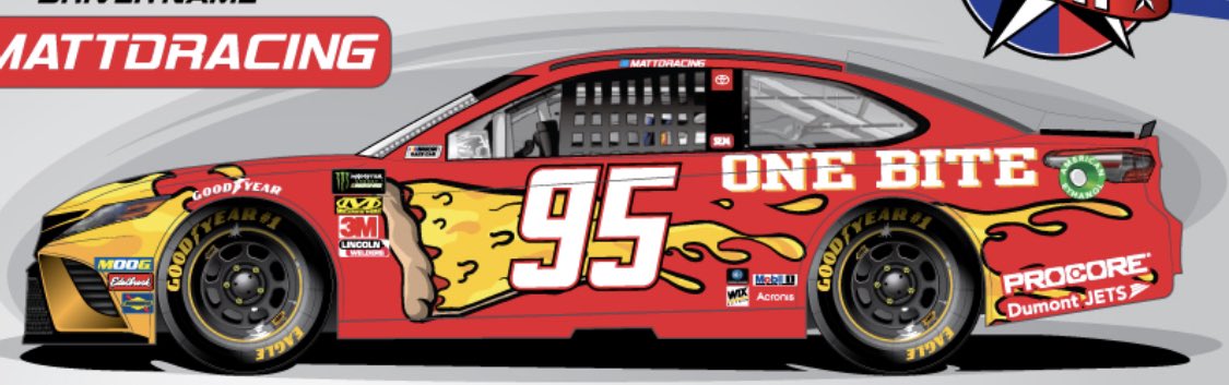 Matt D’s Dega car : r/NASCAR