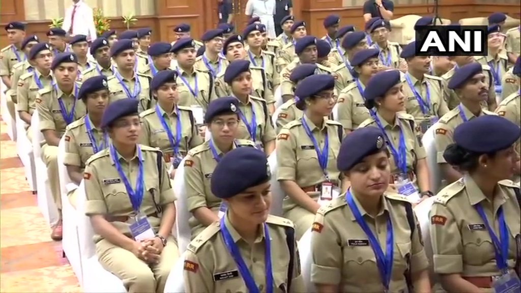 Delhi: Union Home Minister Amit Shah at an event organised for 2018 ...