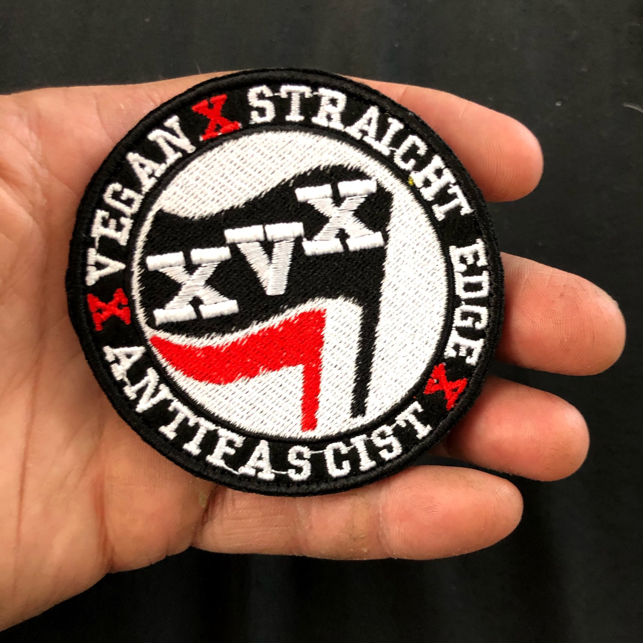 Vegan Straight Edge Logo