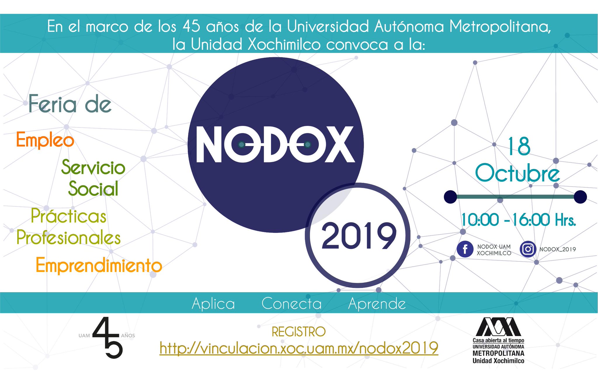 UAM Xochimilco on Twitter: "NODOX 2019. Registro: https://t.co/nKJBHdxm5W https://t.co ...