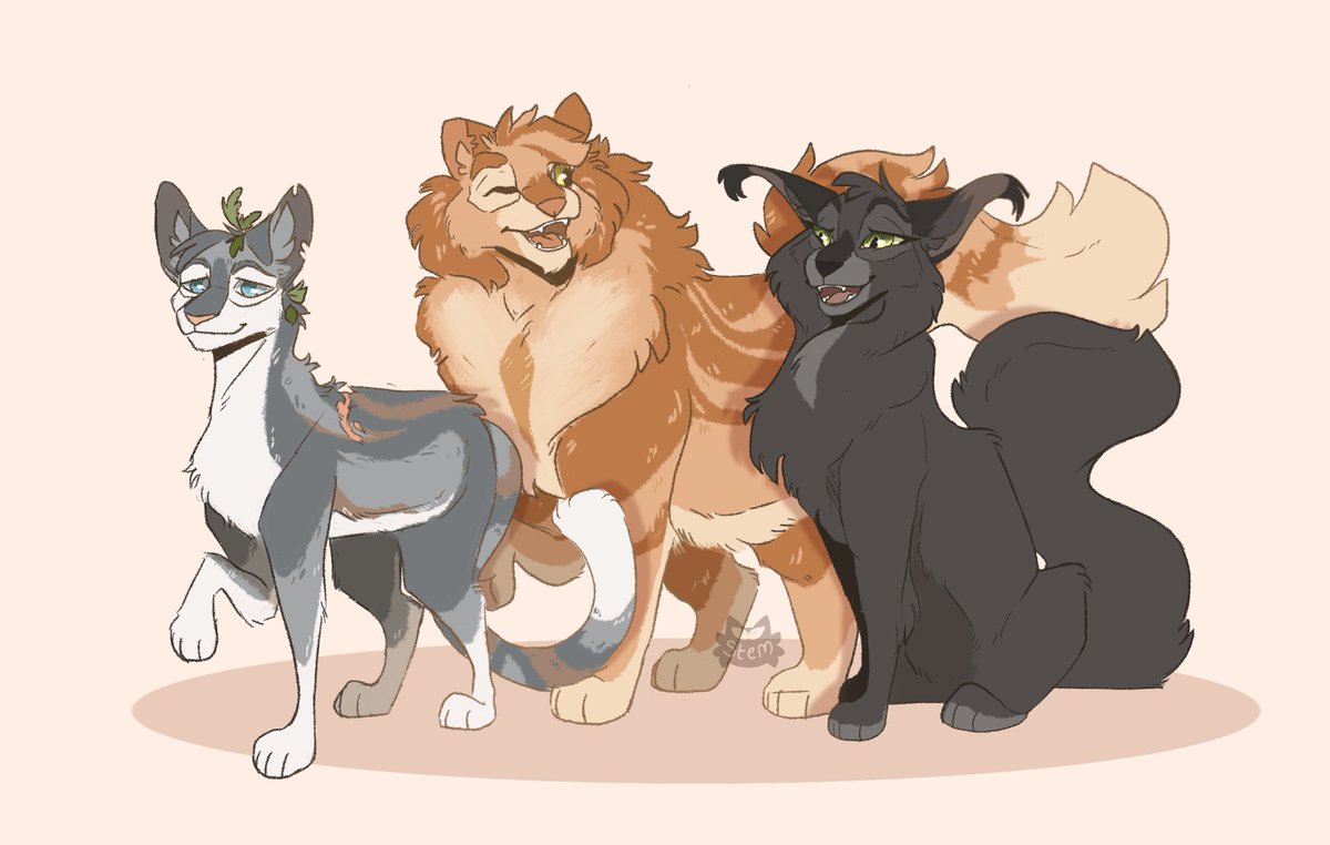 Dovewing Lionblaze Y Jayfeather