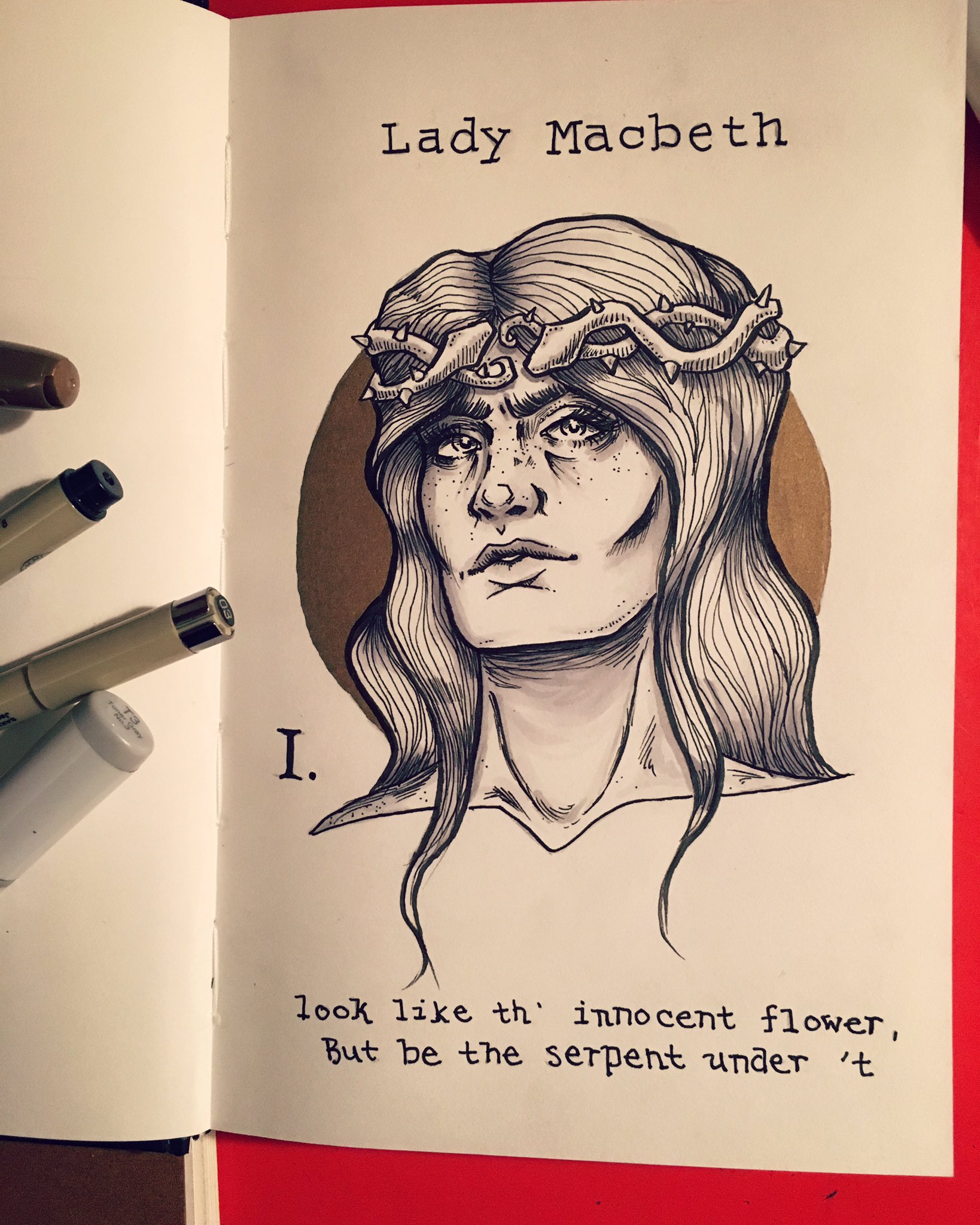 Lady Macbeth Drawing