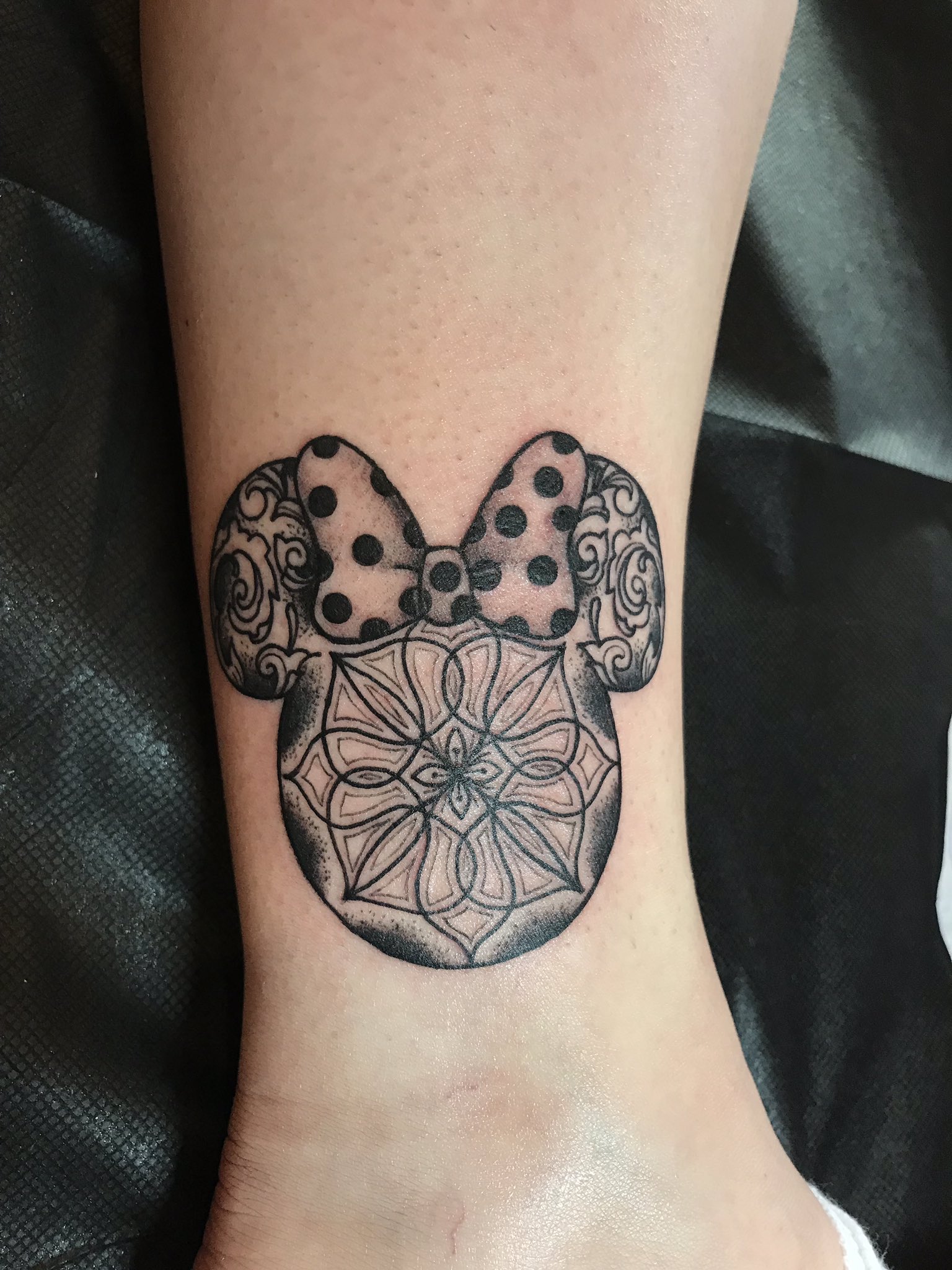 Minnie Mouse Tattoo