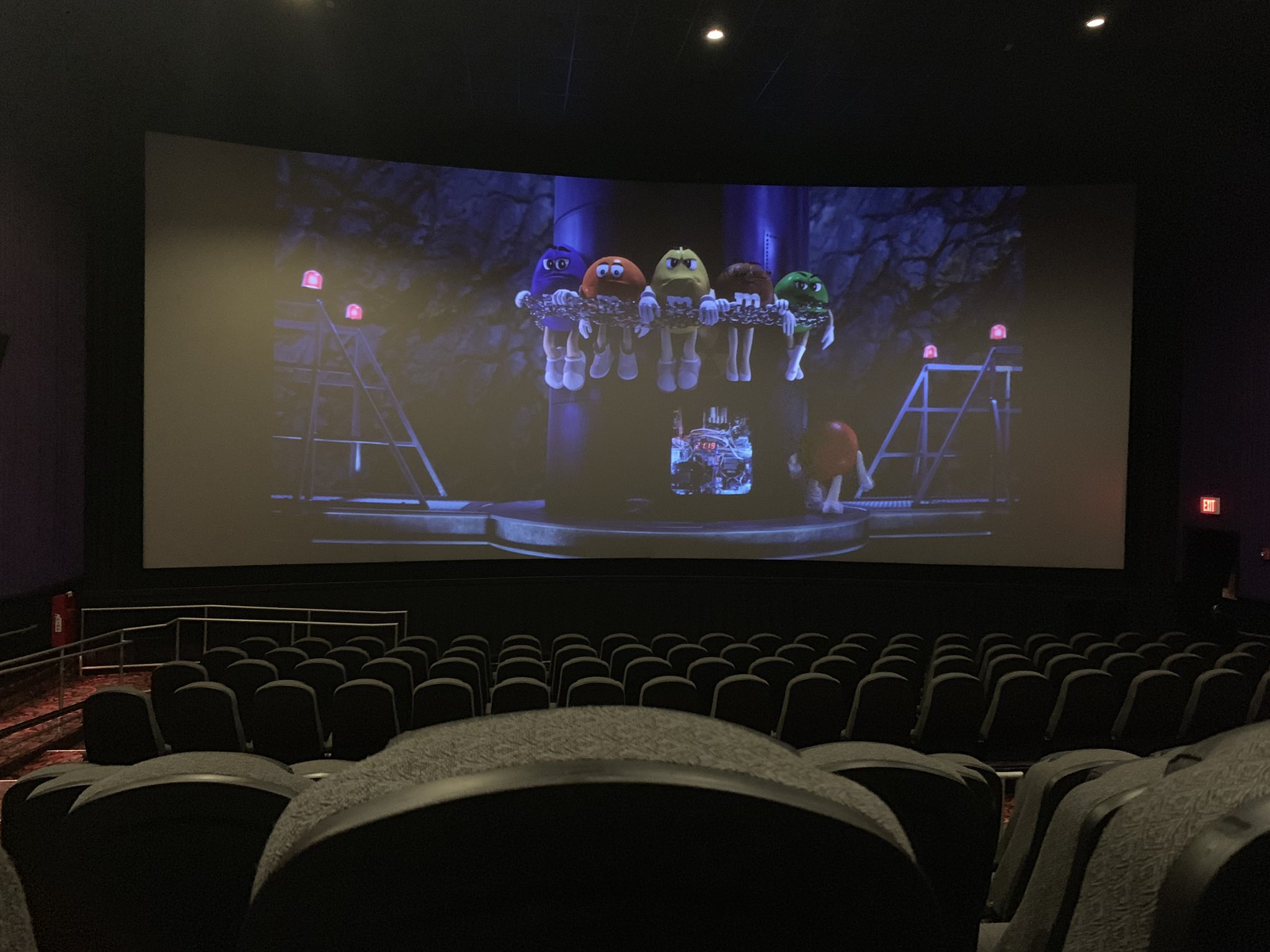 Packed Movie Theater