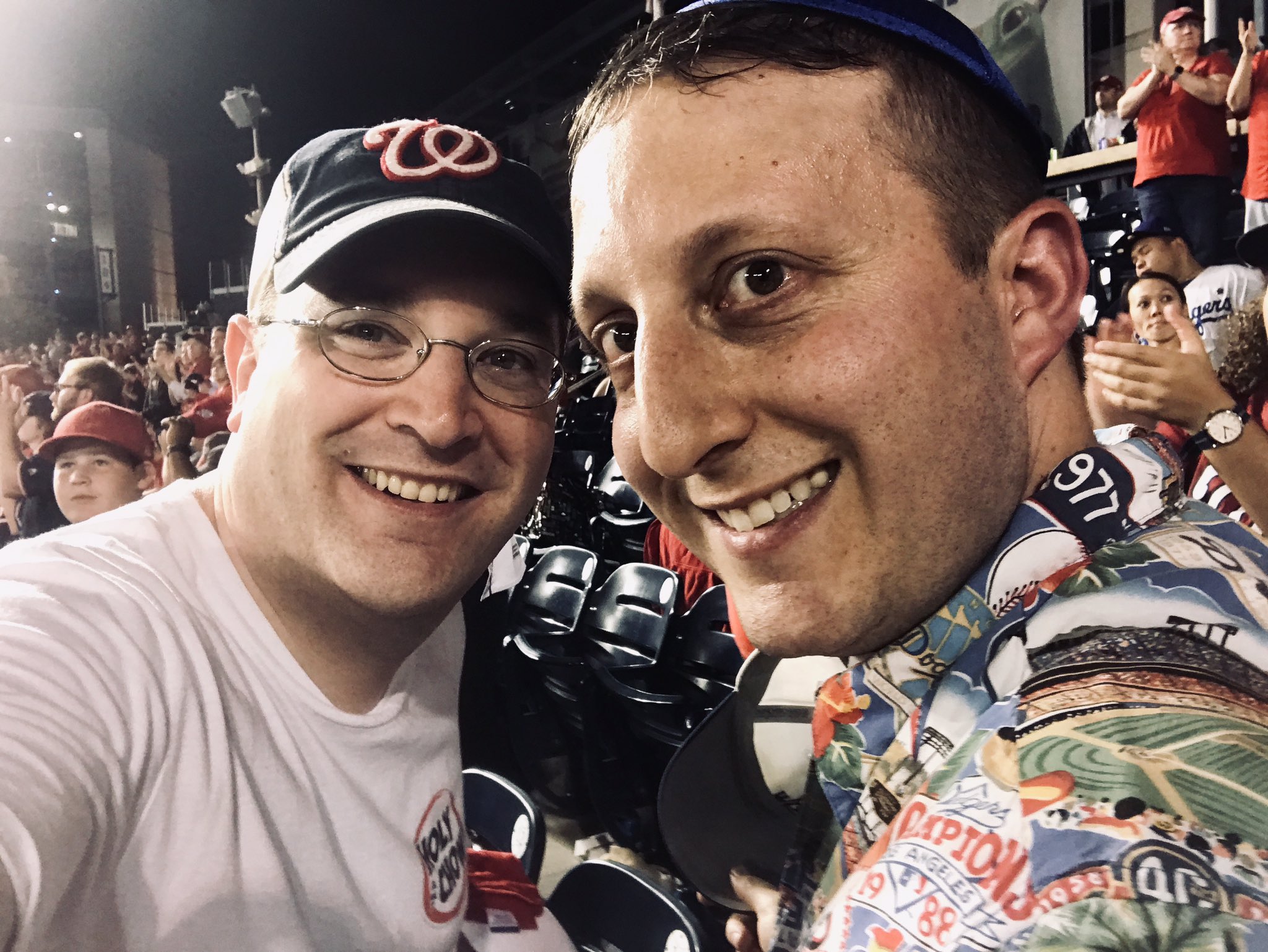 (((Ami Schreiber))) on Twitter: "I was at the game tonight (left) with a buddy of mine and we ...