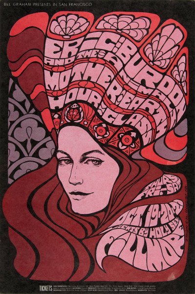 Psychedelic Poster 70s