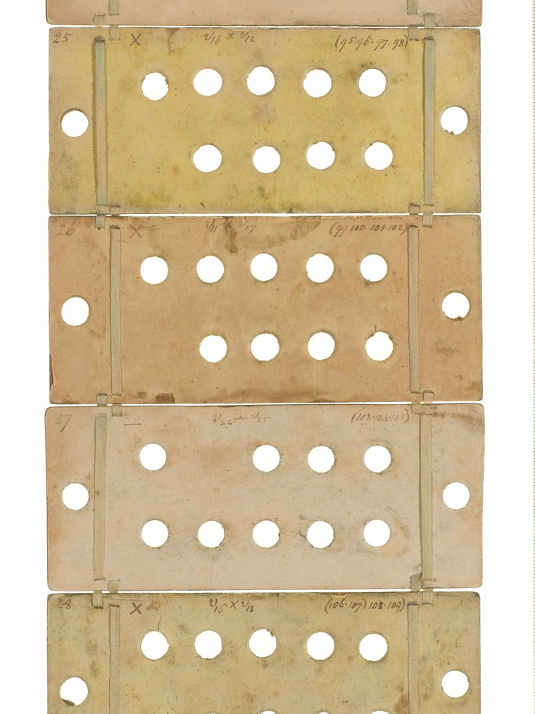 Analytical Engine Punch Cards