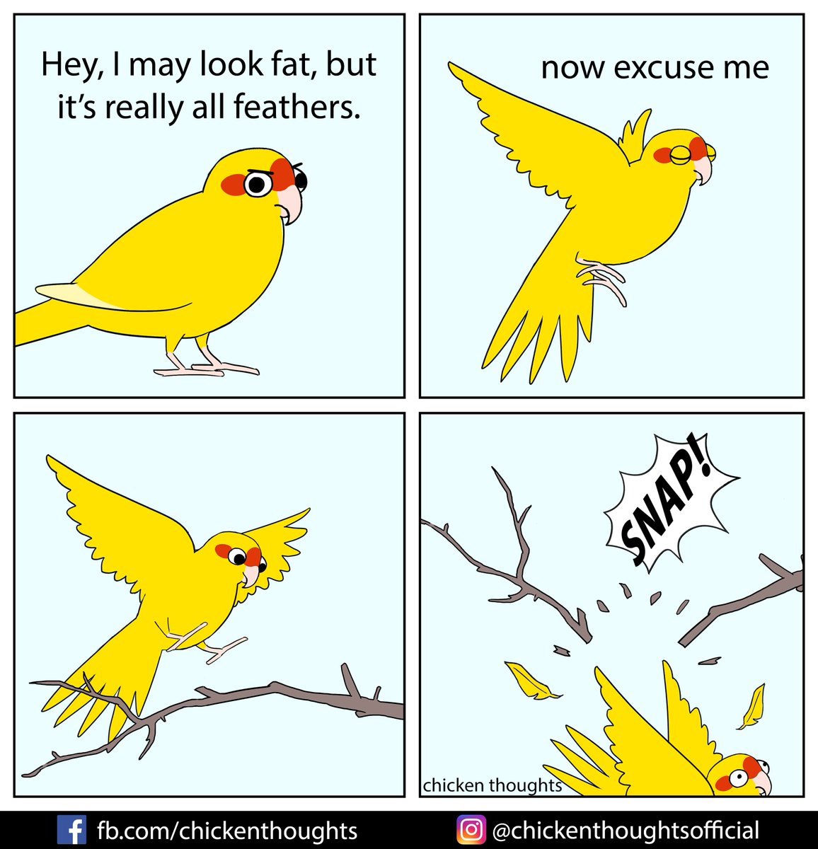 「Inktober #8: Frail #inktober #inktober2019 」Chicken Thoughtsの漫画