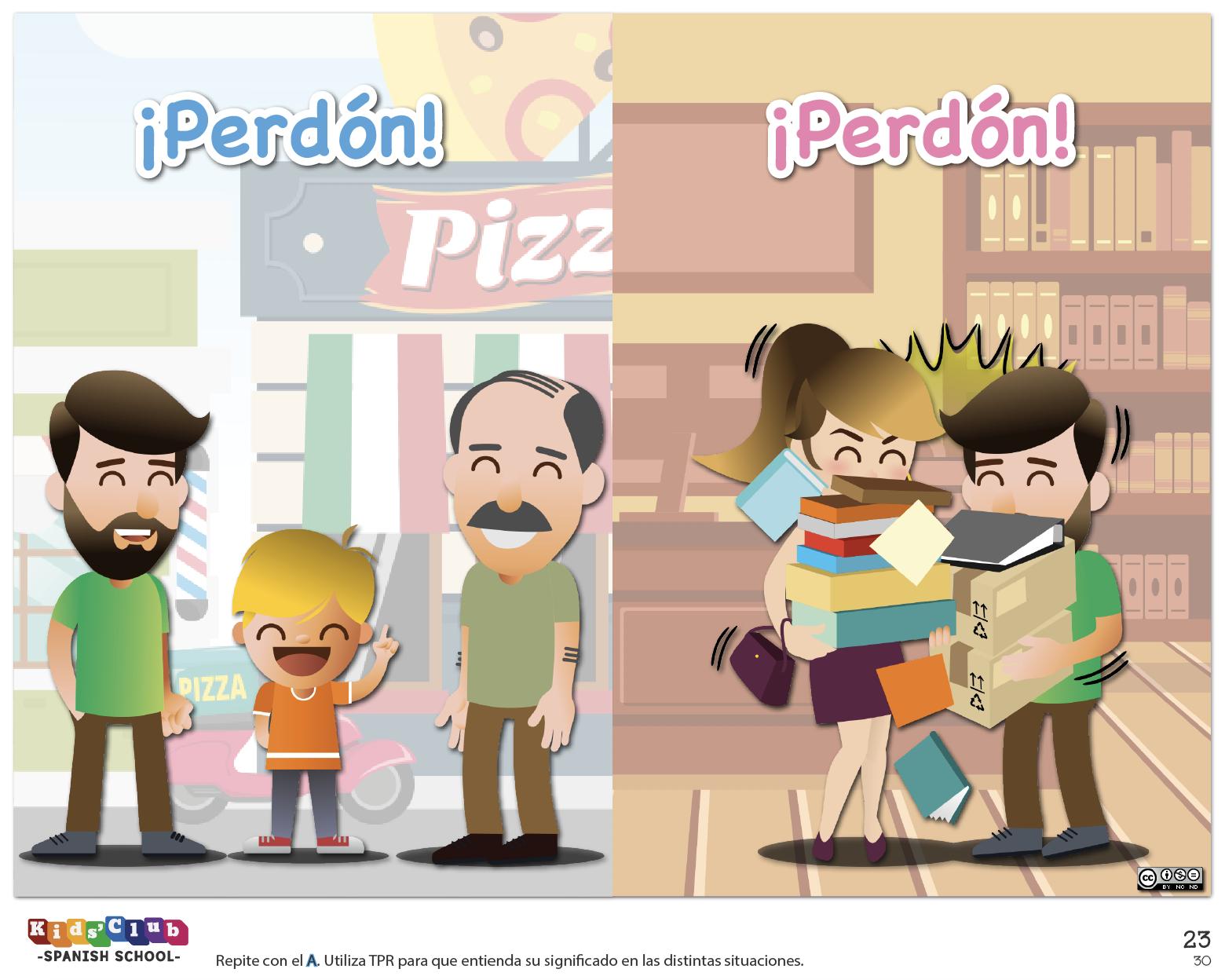 Child Saying Excuse Me