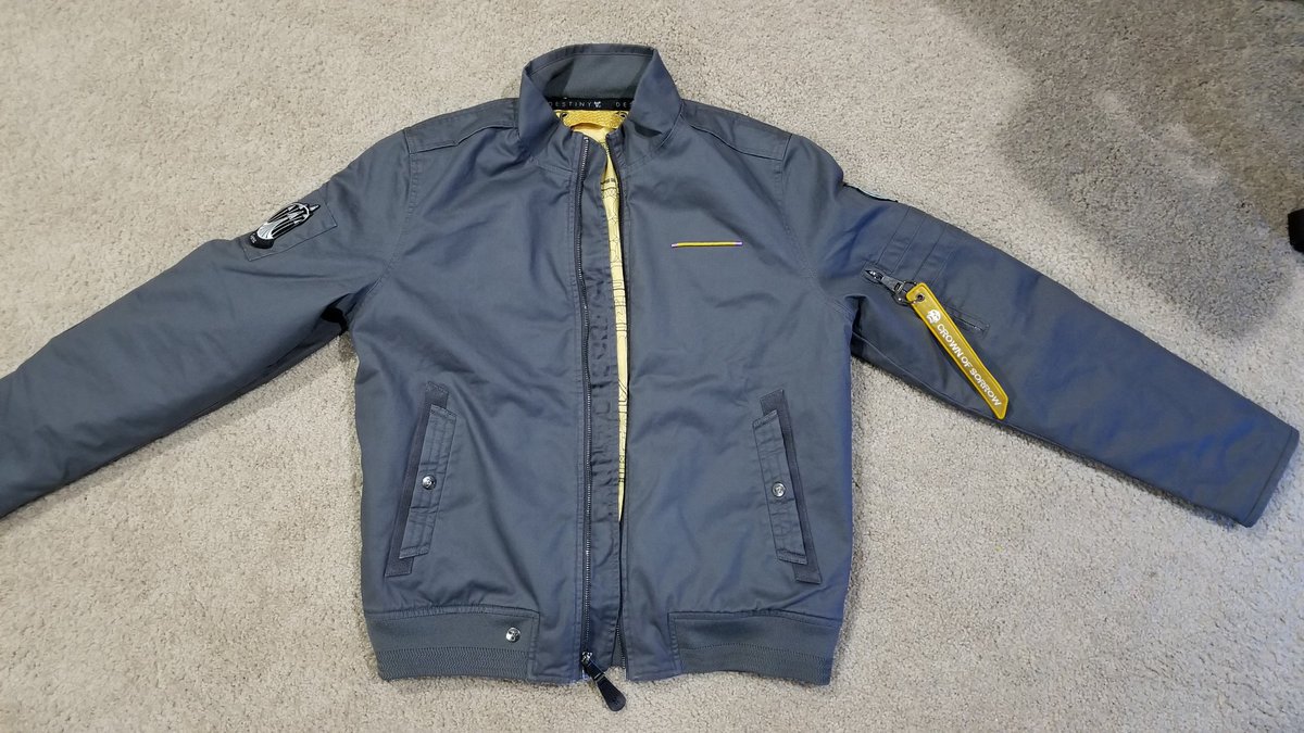 Crown of Sorrow raid jacket finally arrives. Beyond livid with how ...