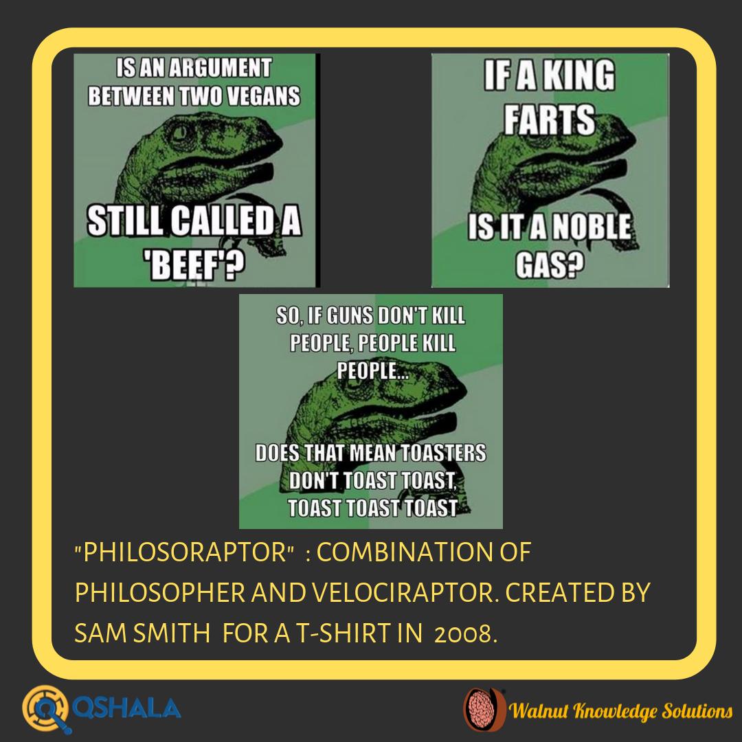 Philosoraptor Meme Toast