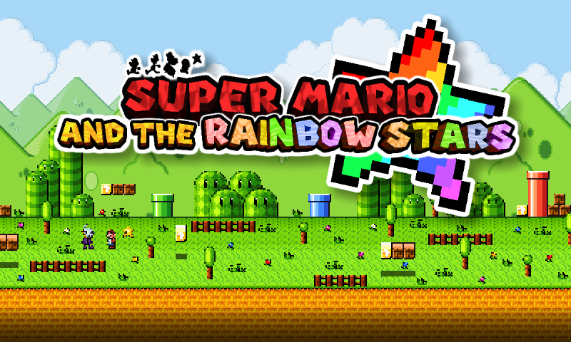 Rainbow Star Mario