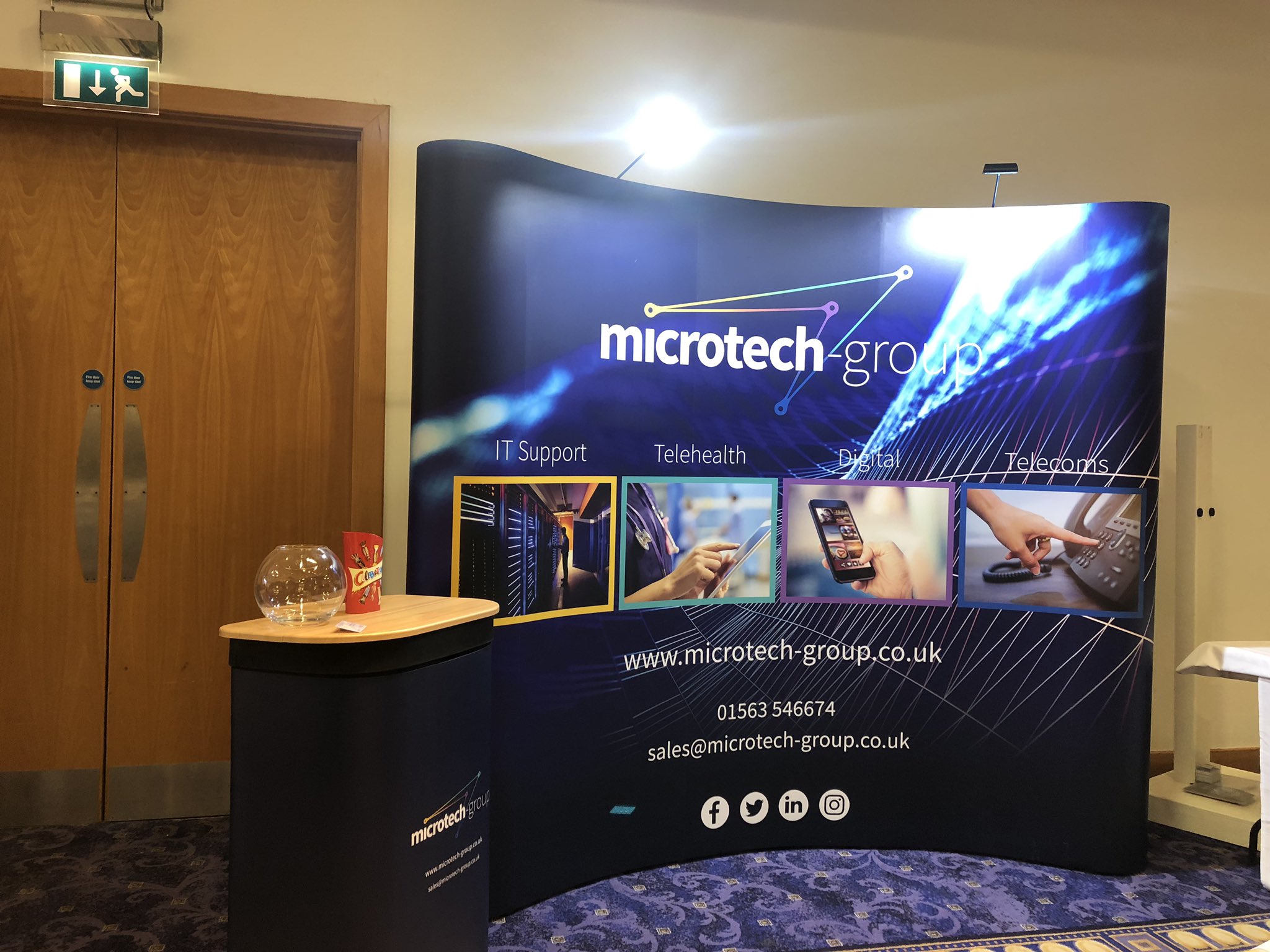 Microtech Group Ltd on Twitter: "We’re all set up and ready for @AyrshireChamber B2B Exhibition ...