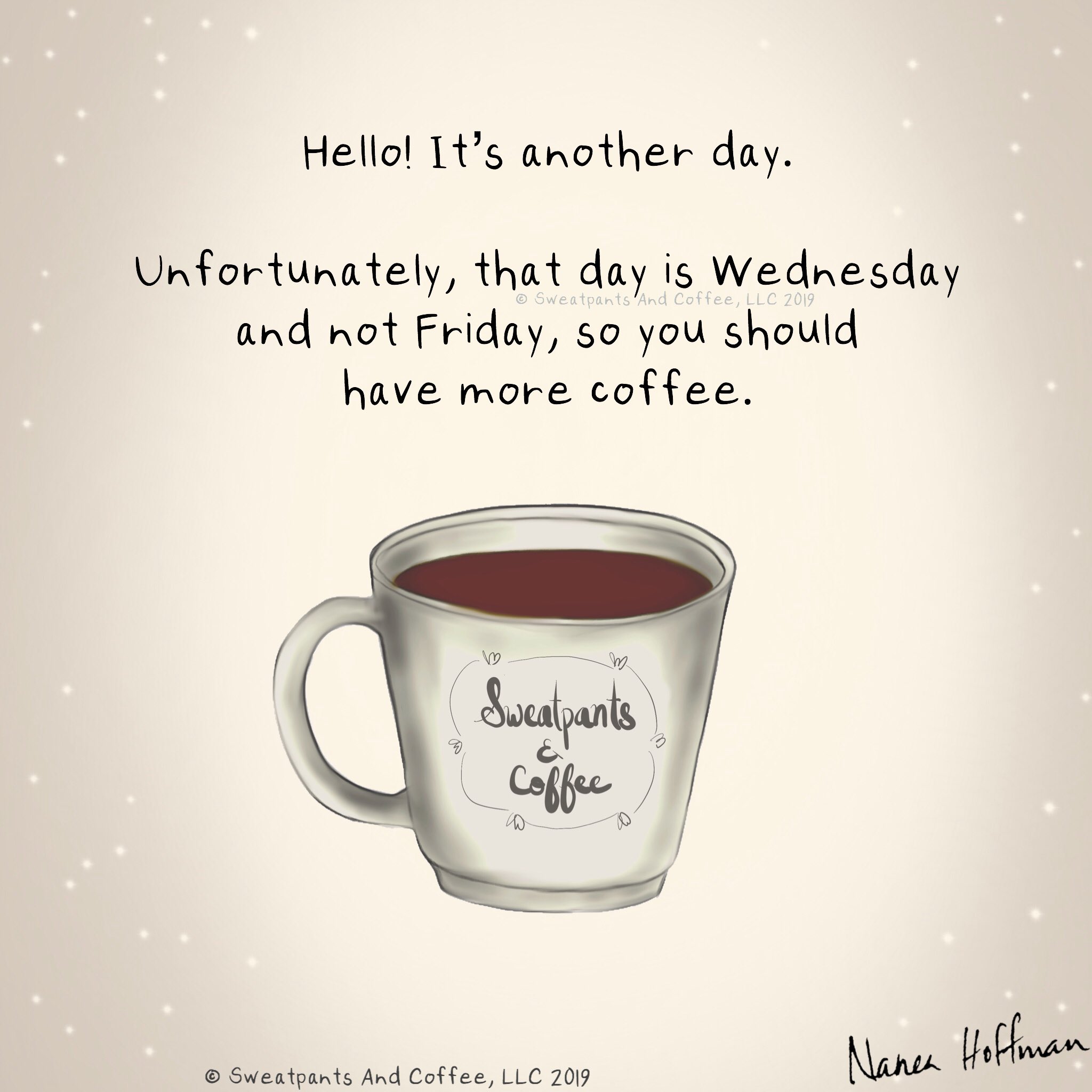 Happy Wednesday Coffee Meme