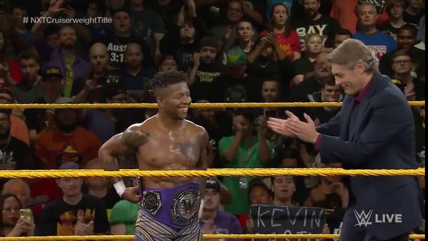 Lio Rush Wins The WWE NXT Cruiserweight Title On Tonight's NXT Episode ...