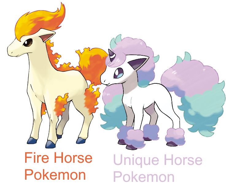 Ponytail Pokemon Horse