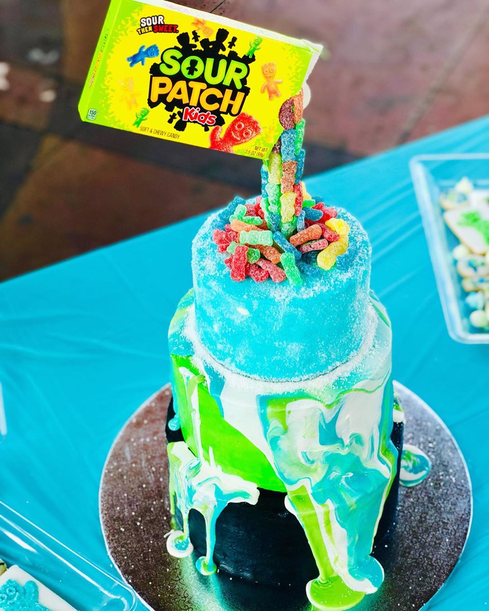 Sour Patch Kids Cake