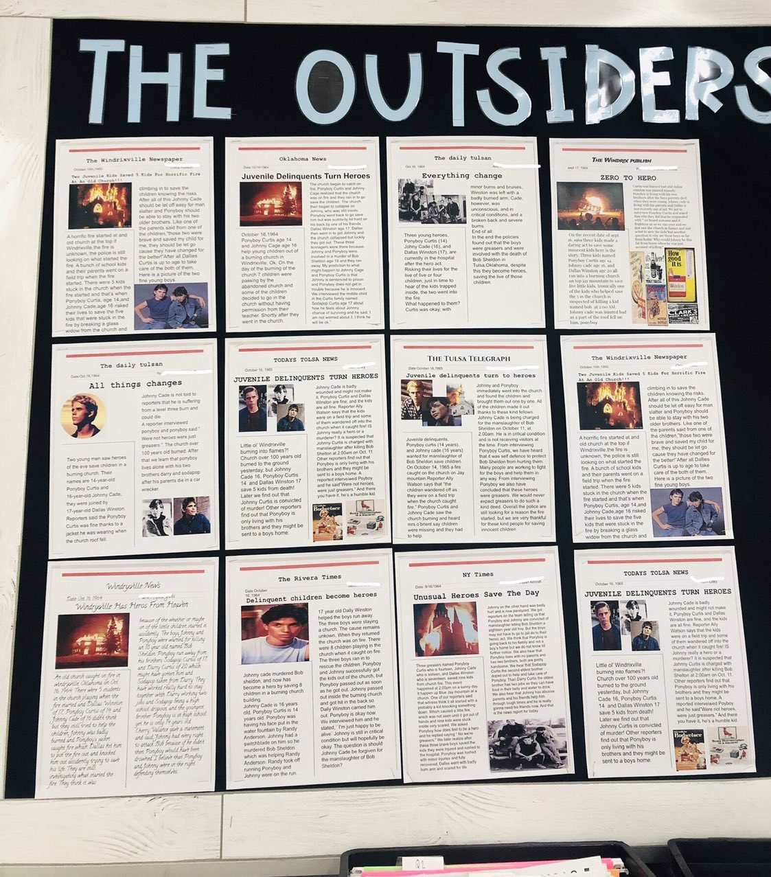 The Outsiders Church Fire Saving The Kids