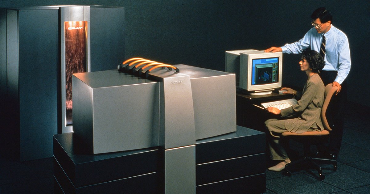 Cray Supercomputer Wiring