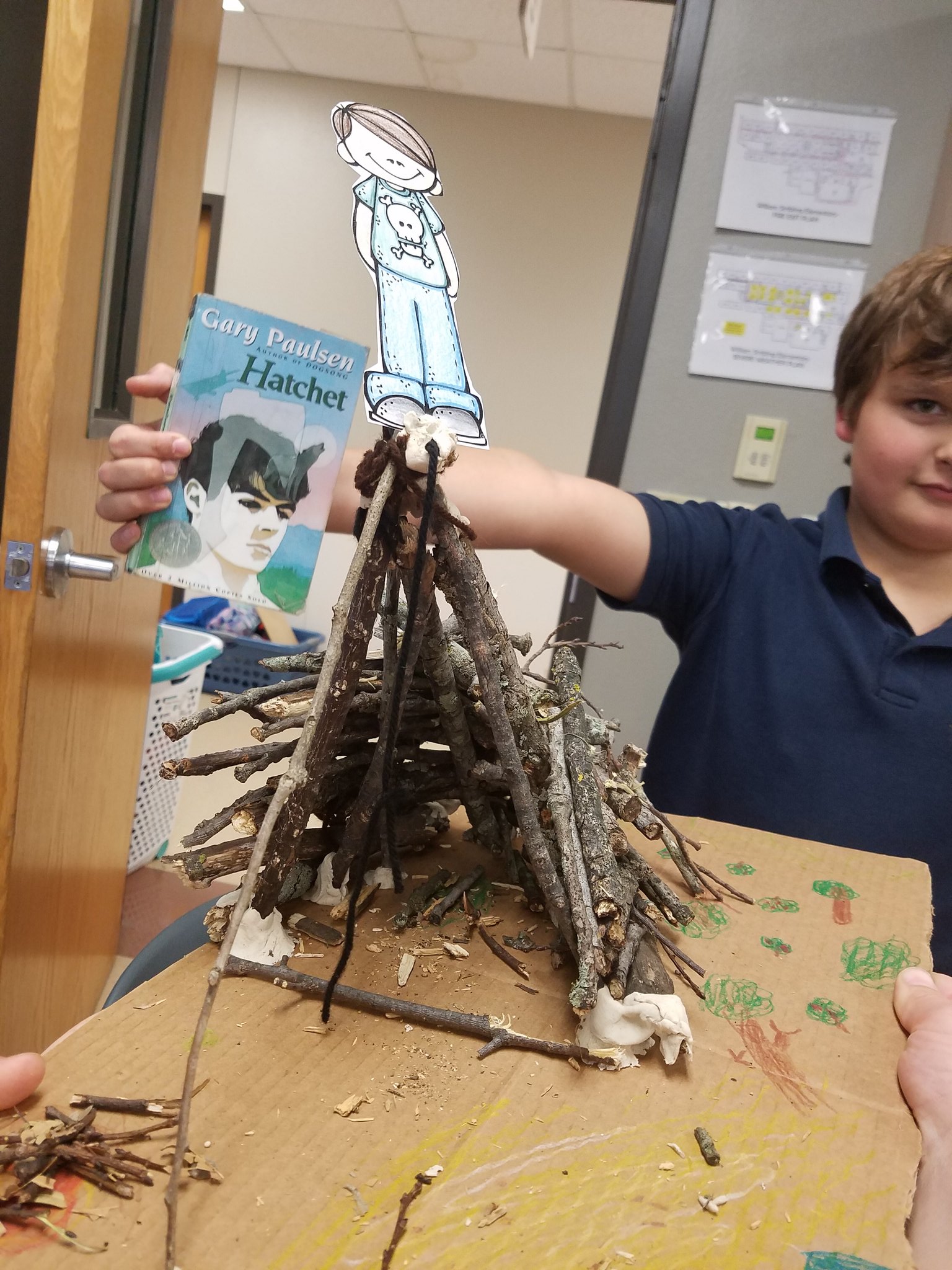 Hatchet The Book Shelter