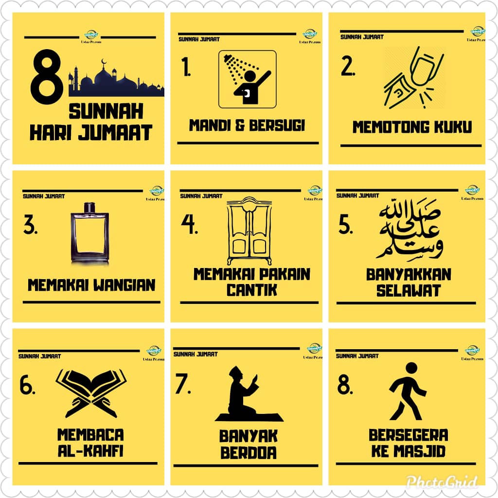 Perkara Sunat Hari Jumaat / Mandi sunat hari jumaat, terutama ketika ... Perkara Sunat Hari Jumaat / Mandi sunat hari jumaat, terutama ketika ...
