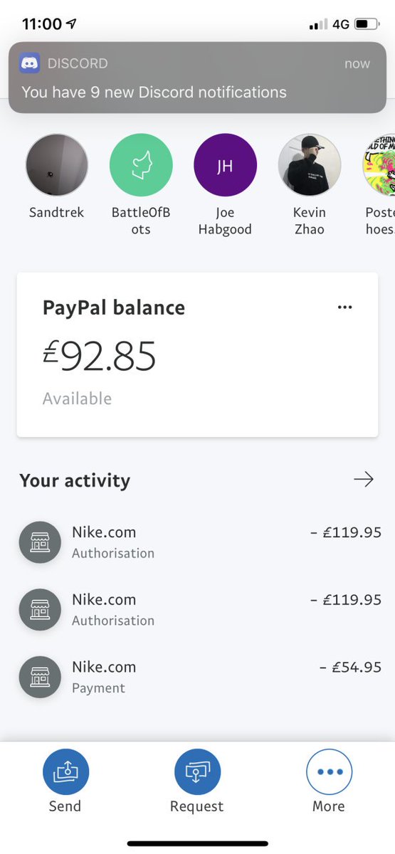 uTools on Twitter: "DISCORD SUCCESS FROM USER @SandtrekSneakrs…