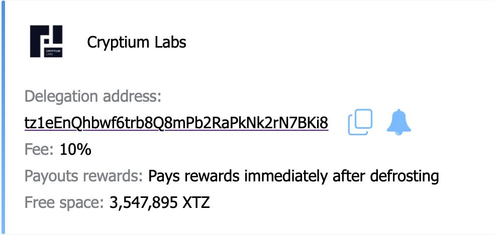Cryptium Labs on Twitter: "Happy to be featured on @tezosnodes!…