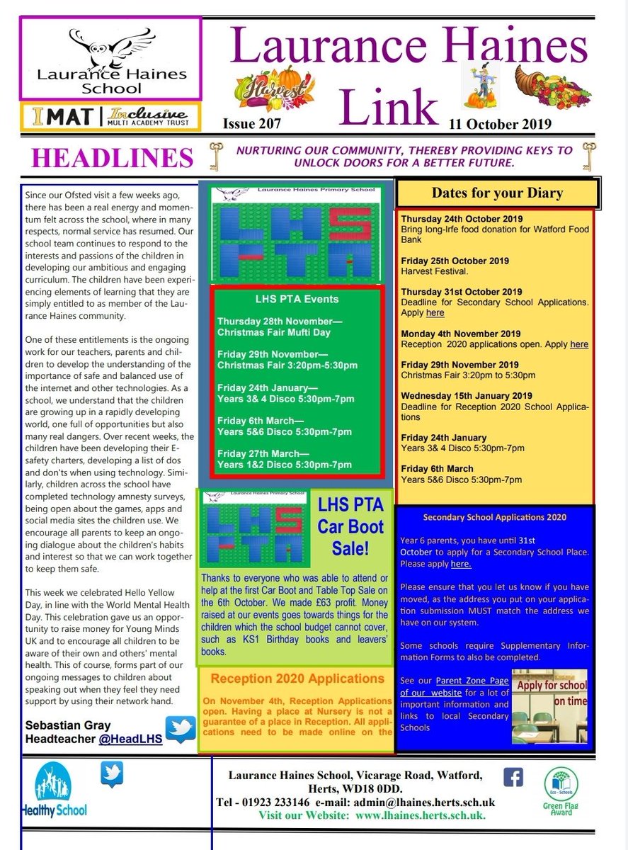 Laurance Haines School LHS Watford Schools