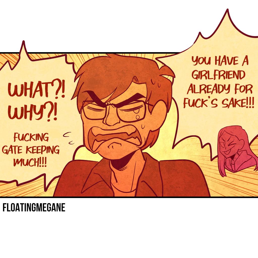 「Interact with your friends they said... it'll be fun they sa」Megg 🔜 ...