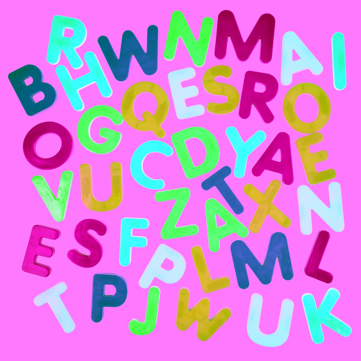 Jumbled Alphabet Letters