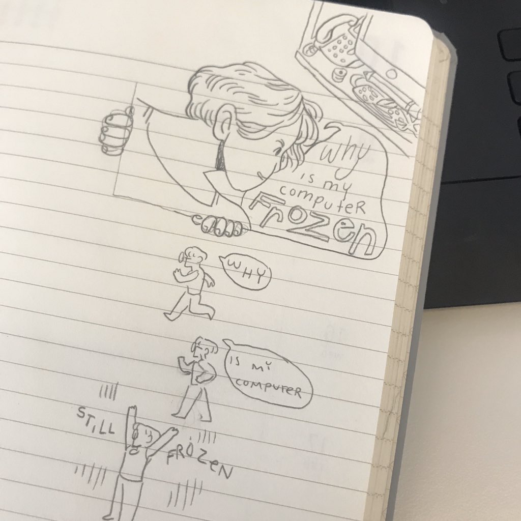 「#inktober day 7 - just a lil ghost out on the town 」Asher Caswellの漫画