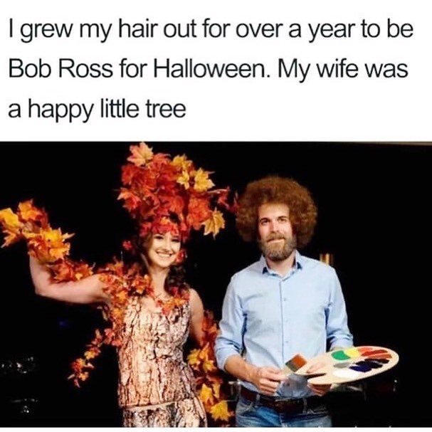 Bob Ross Happy Trees Meme