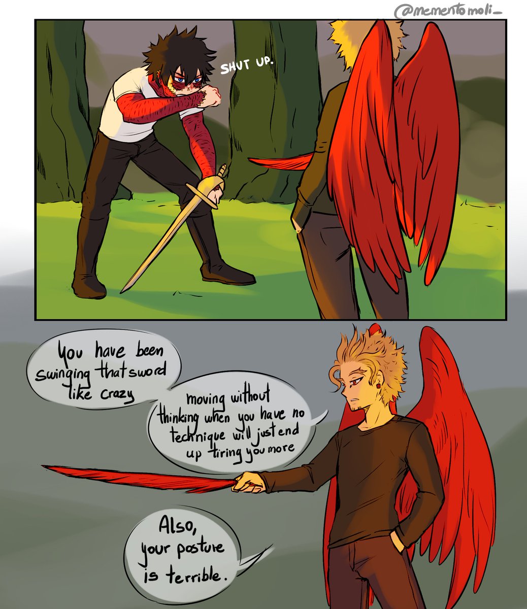 「#broctober2019 day 7 - Sword fighting ? /Dabi is a very bad」Tipe 👻🌷 ...