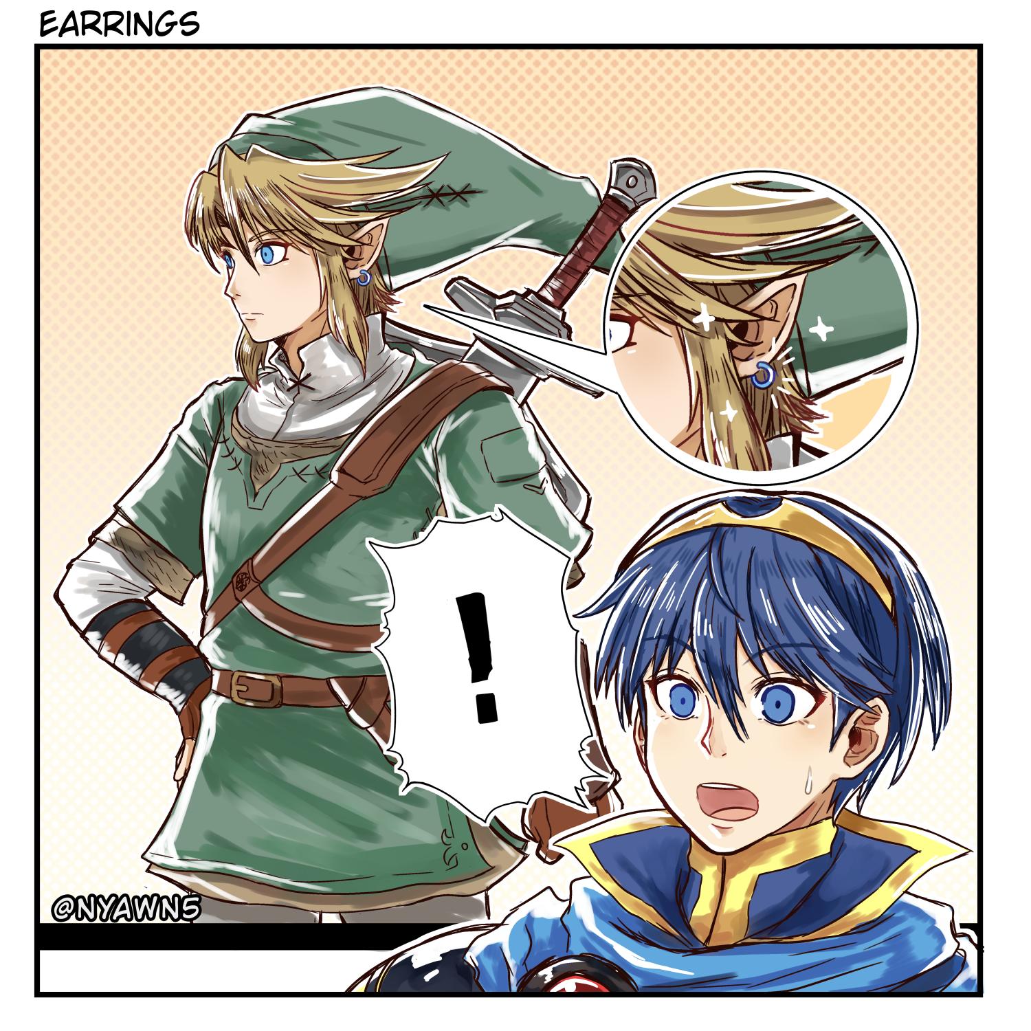 Link Vs Ike Vs Marth