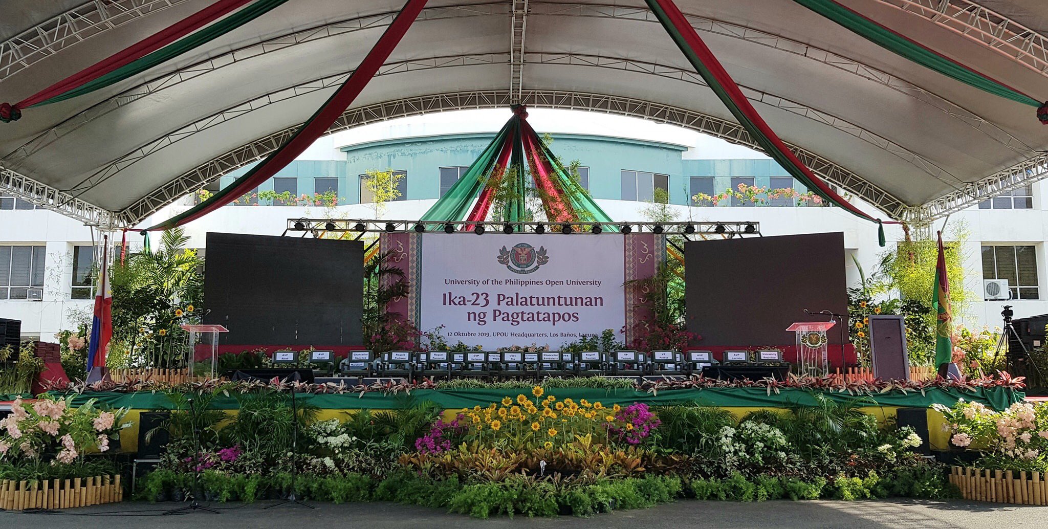 Philippine Graduation Stage Design