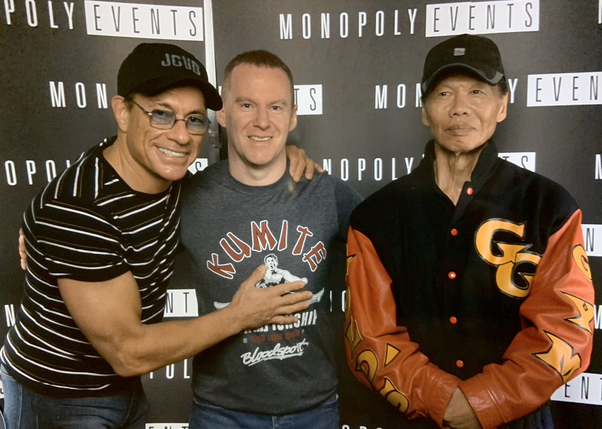 Jean Claude Van Damme And Bolo Yeung